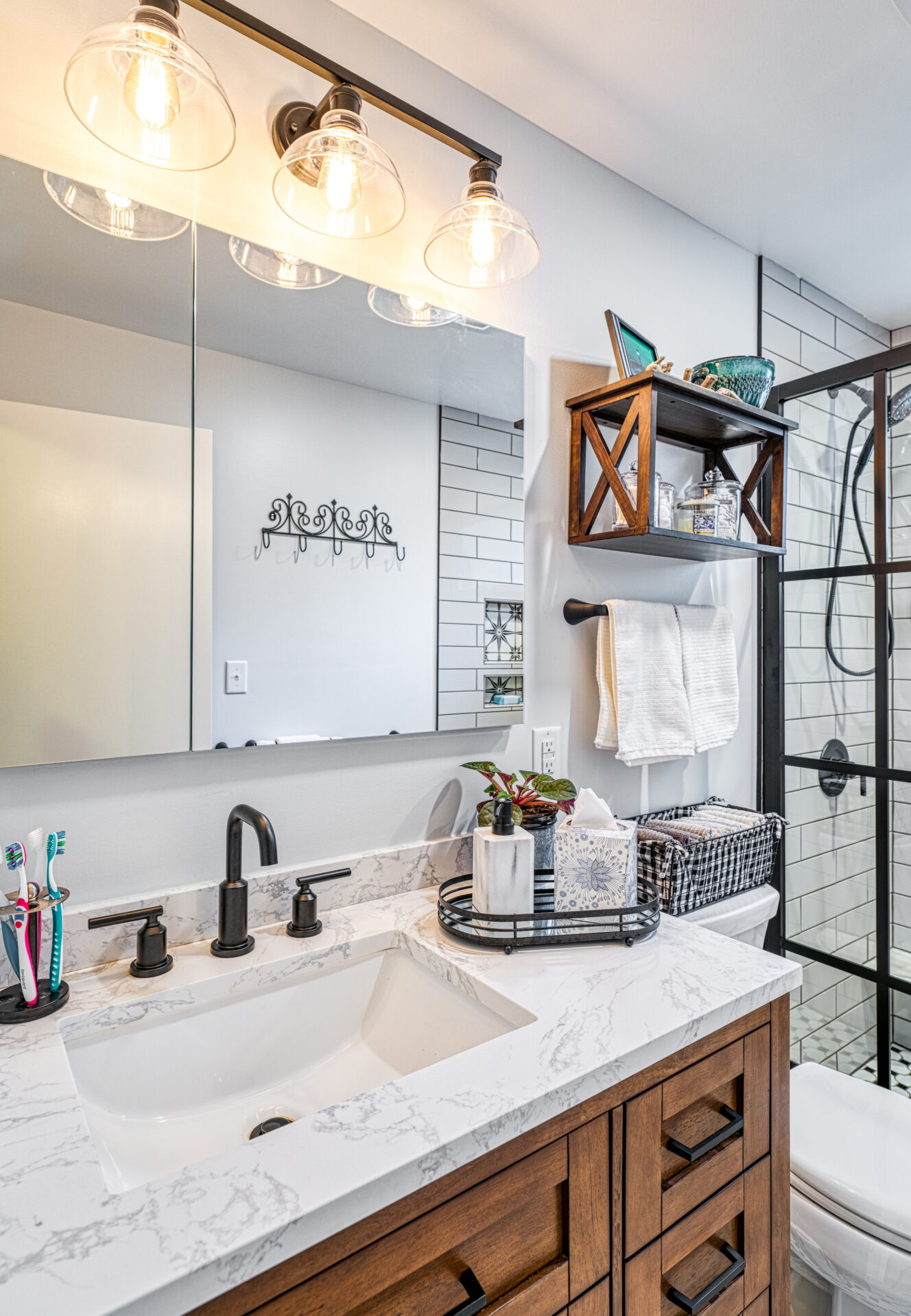 Small Bathroom Transformation - Excel Remodeling